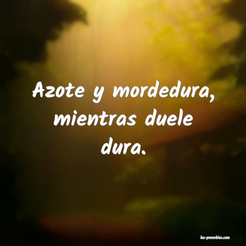 La lengua es el azote del culo.