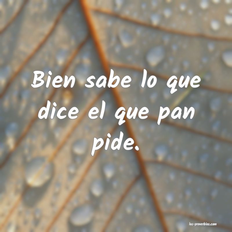 El sabio no dice lo que sabe y el necio no sabe lo que dice.