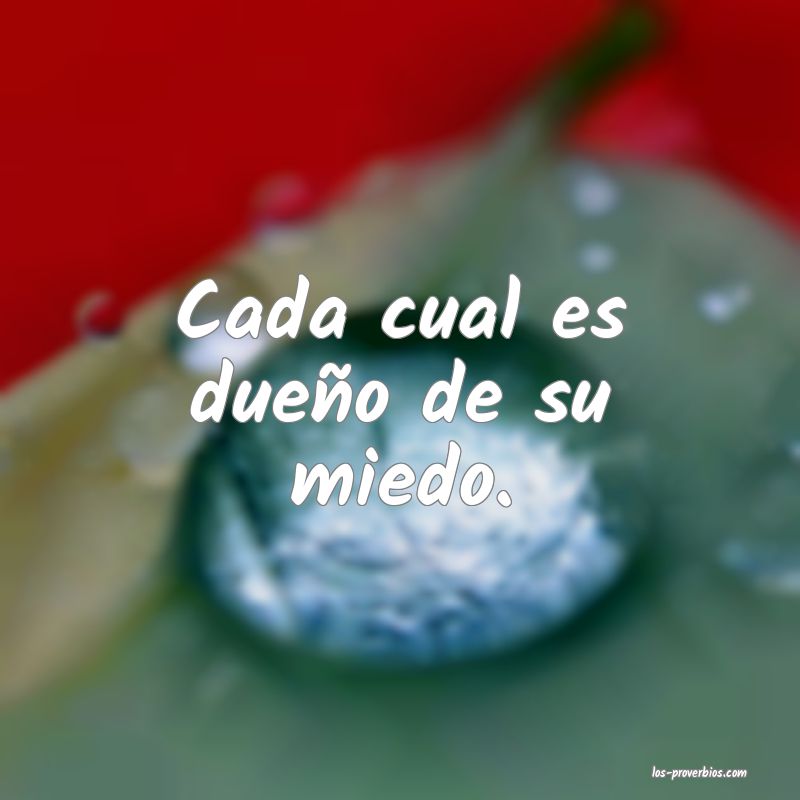 Cada quien, con su cada cual.