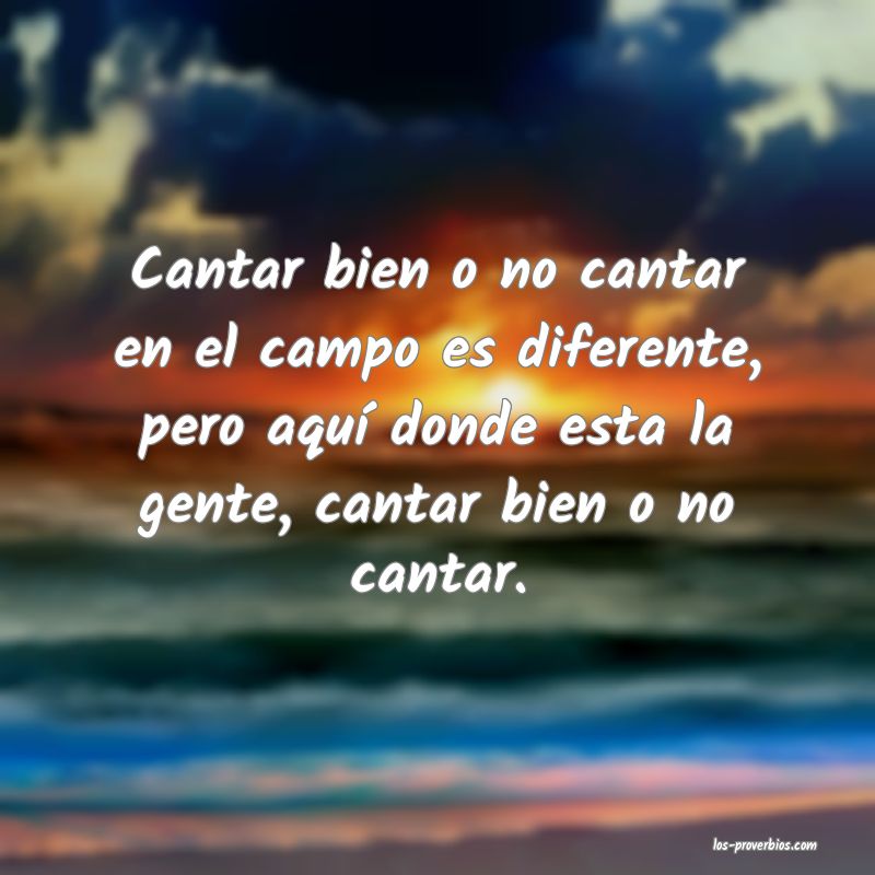 El sordo no oye, pero bien que compone. El sordo no oye, pero bien que compone.