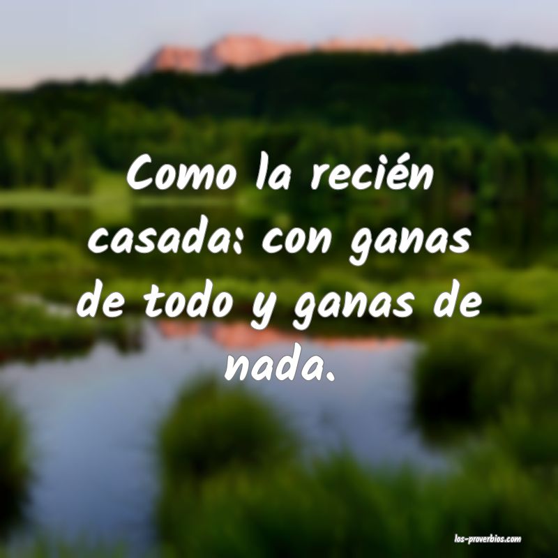 El que mucho se despide, pocas ganas tiene de irse.