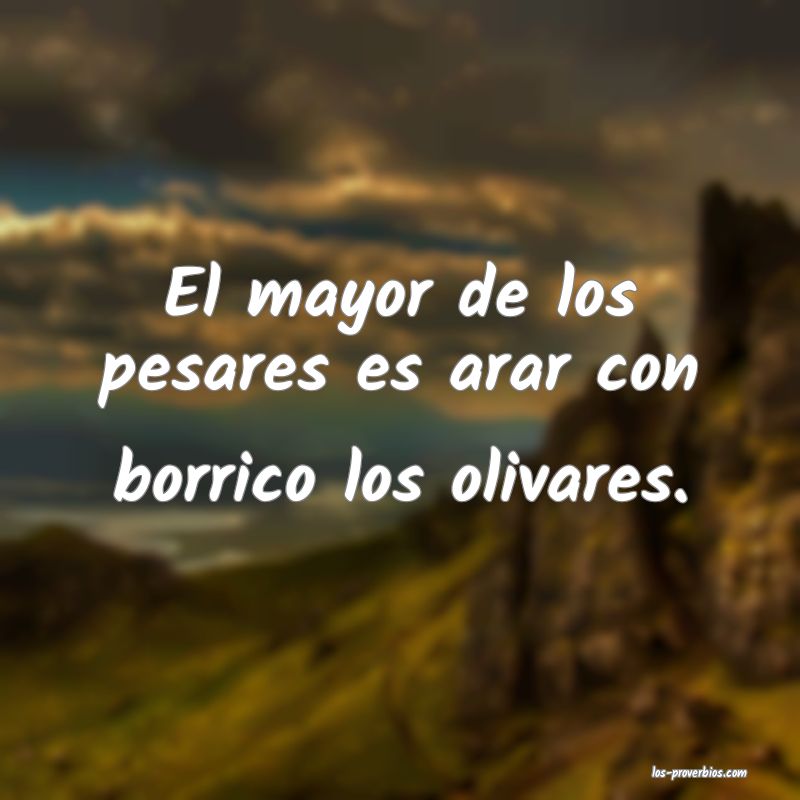 Hay que arar con los bueyes que se tenga.