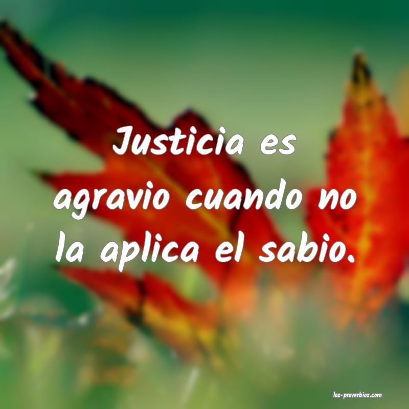 Es preferible sufrir un agravio que causarlo.