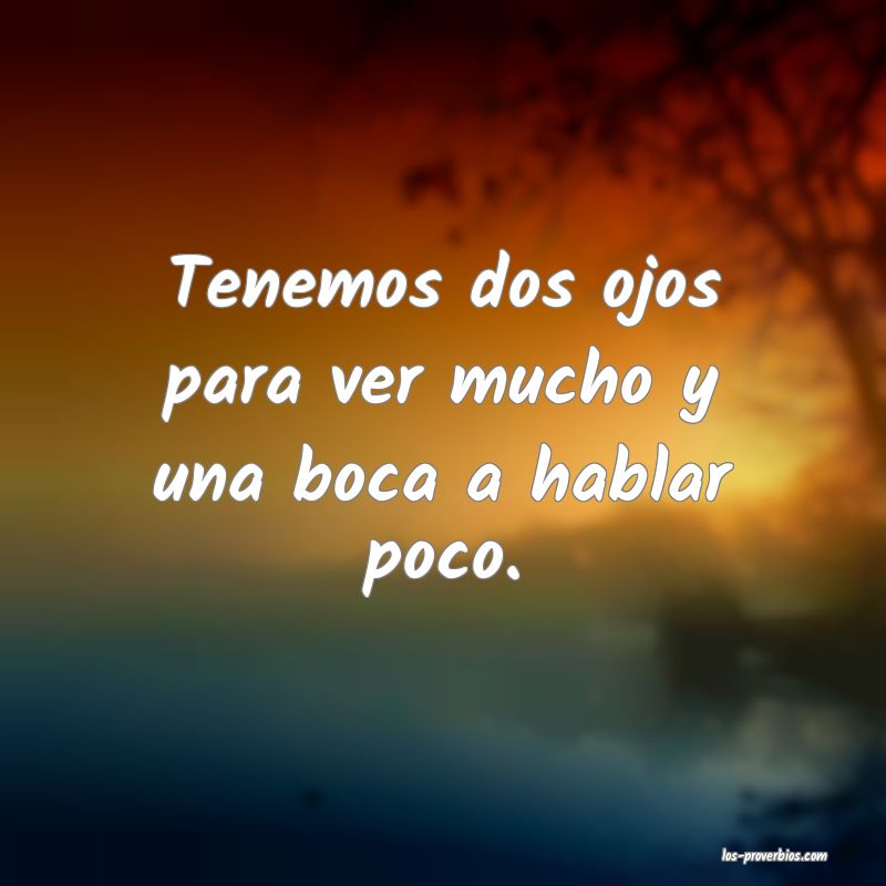 A mucho hablar, mucho errar.