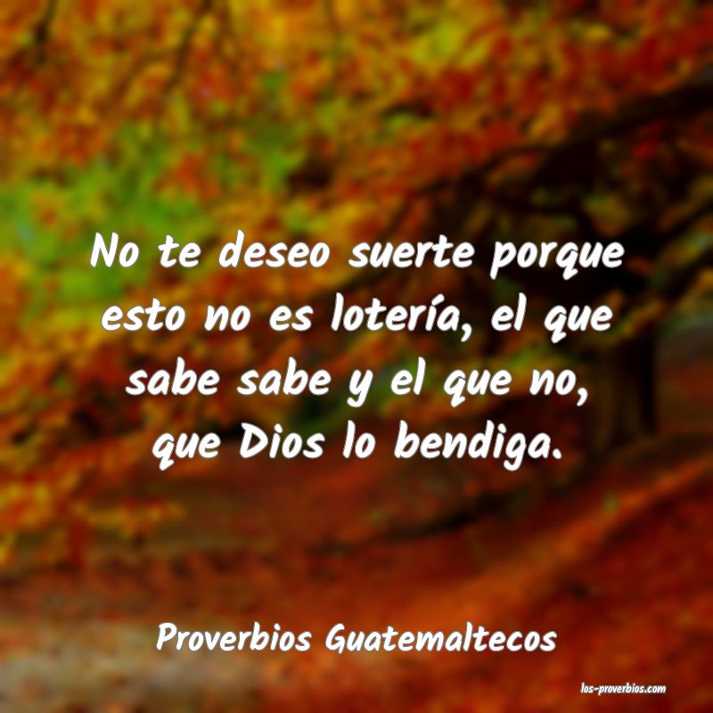 El que sabe sabe y el que no es jefe ...